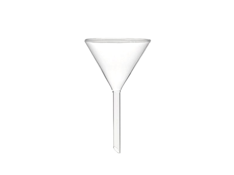 Funil de Vidro Comum - Sinergia Científica