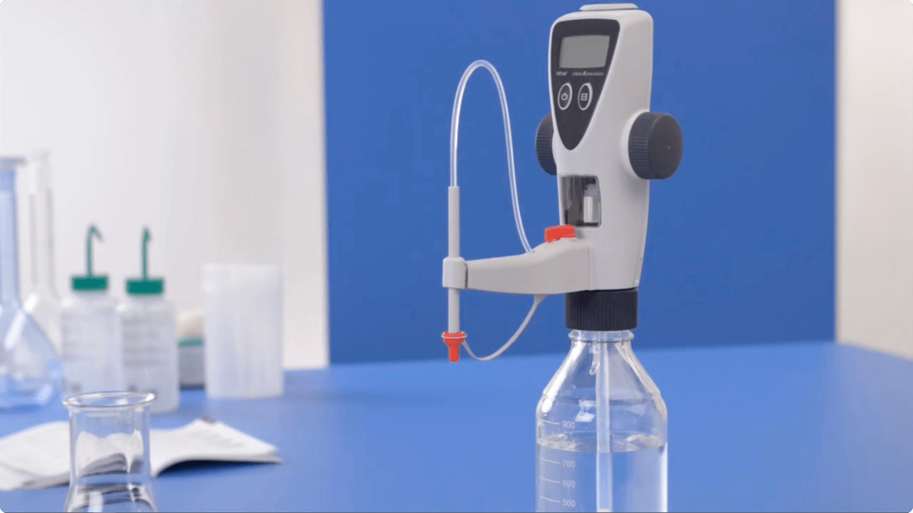 Bureta Digital e sua importância em análises químicas - Sinergia Científica